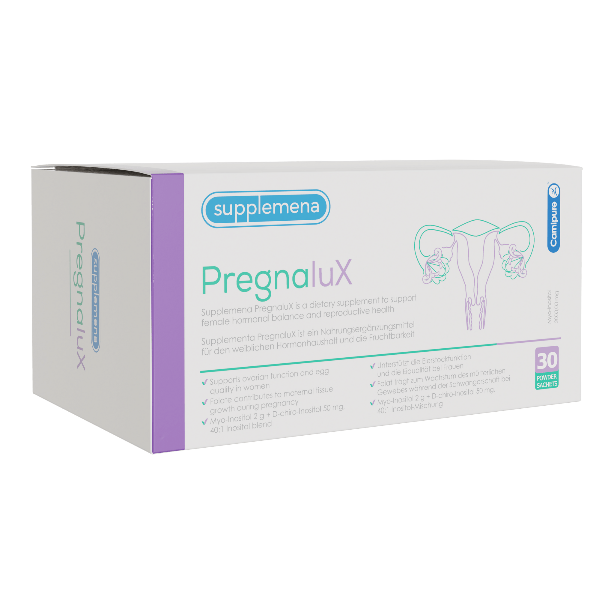 PregnaluX - Female Fertility & PCOS Supplement | Hormonal Balance ...
